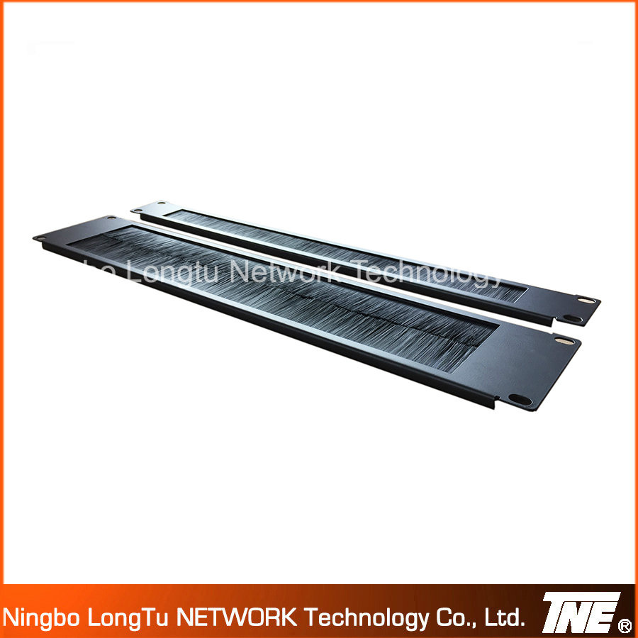 China Network Cabinet Accessories-Cable Management / Brush Panel | Rack ...